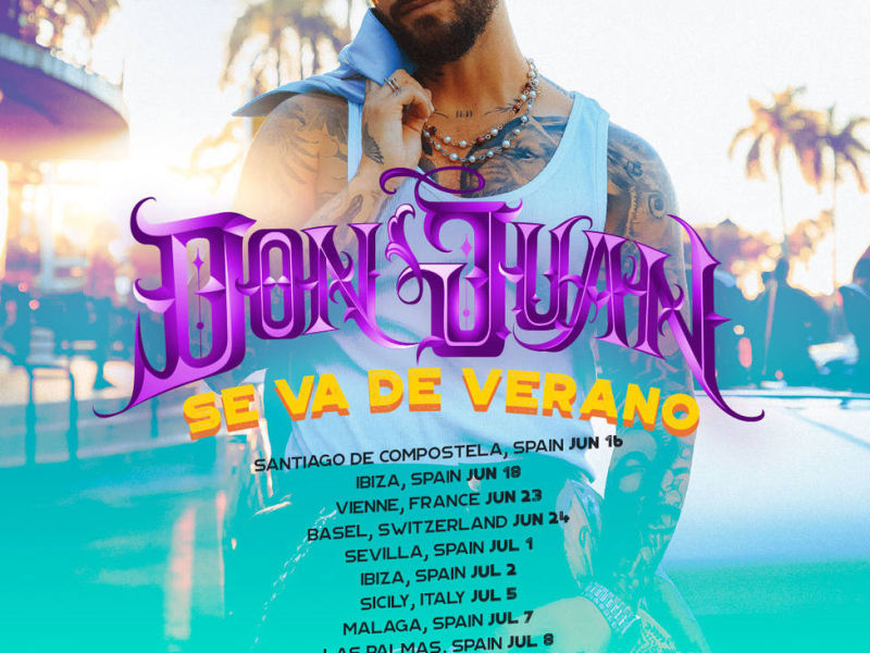 Estas son todas las paradas en España de la gira de Maluma, 'Don Juan World Tour 2023'
