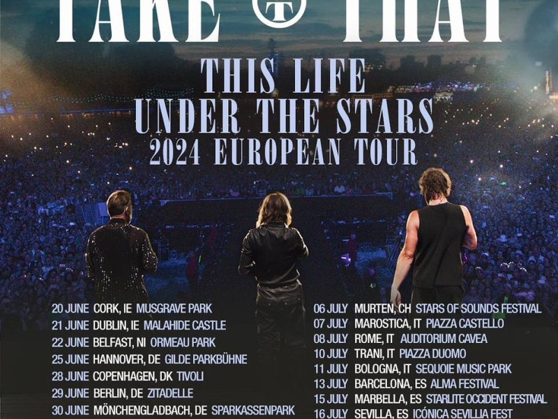 Take That confirma cuatro paradas en España con su 'This Life On Tour ...