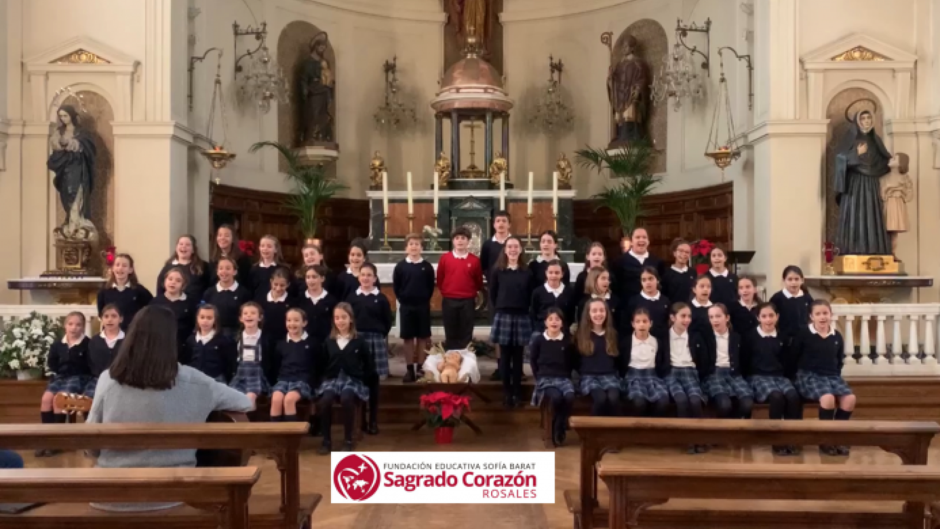 Escucha 'Villancicos para el mundo', del colegio Sagrado Corazón (Rosales)