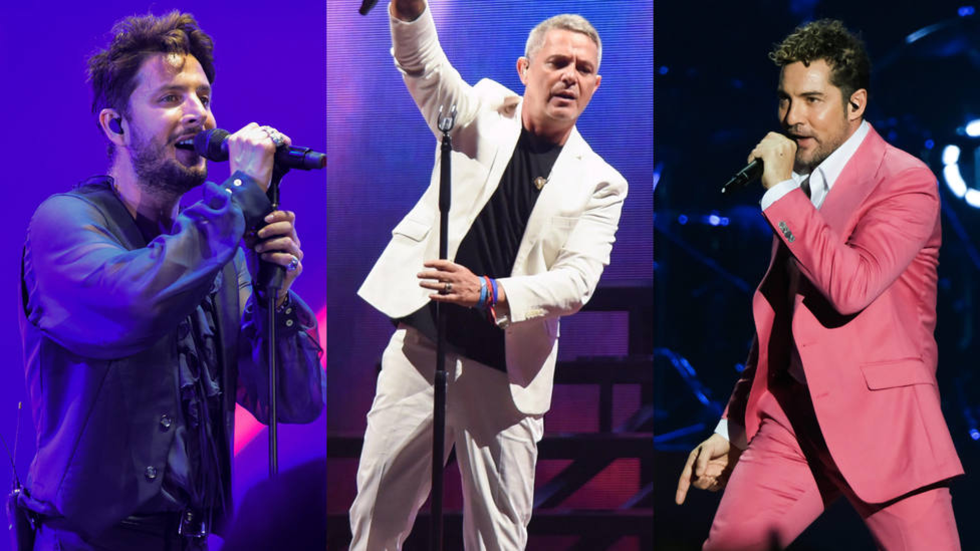 El color de moda que ha unido a David Bisbal, Alejandro Sanz y a Manuel ...