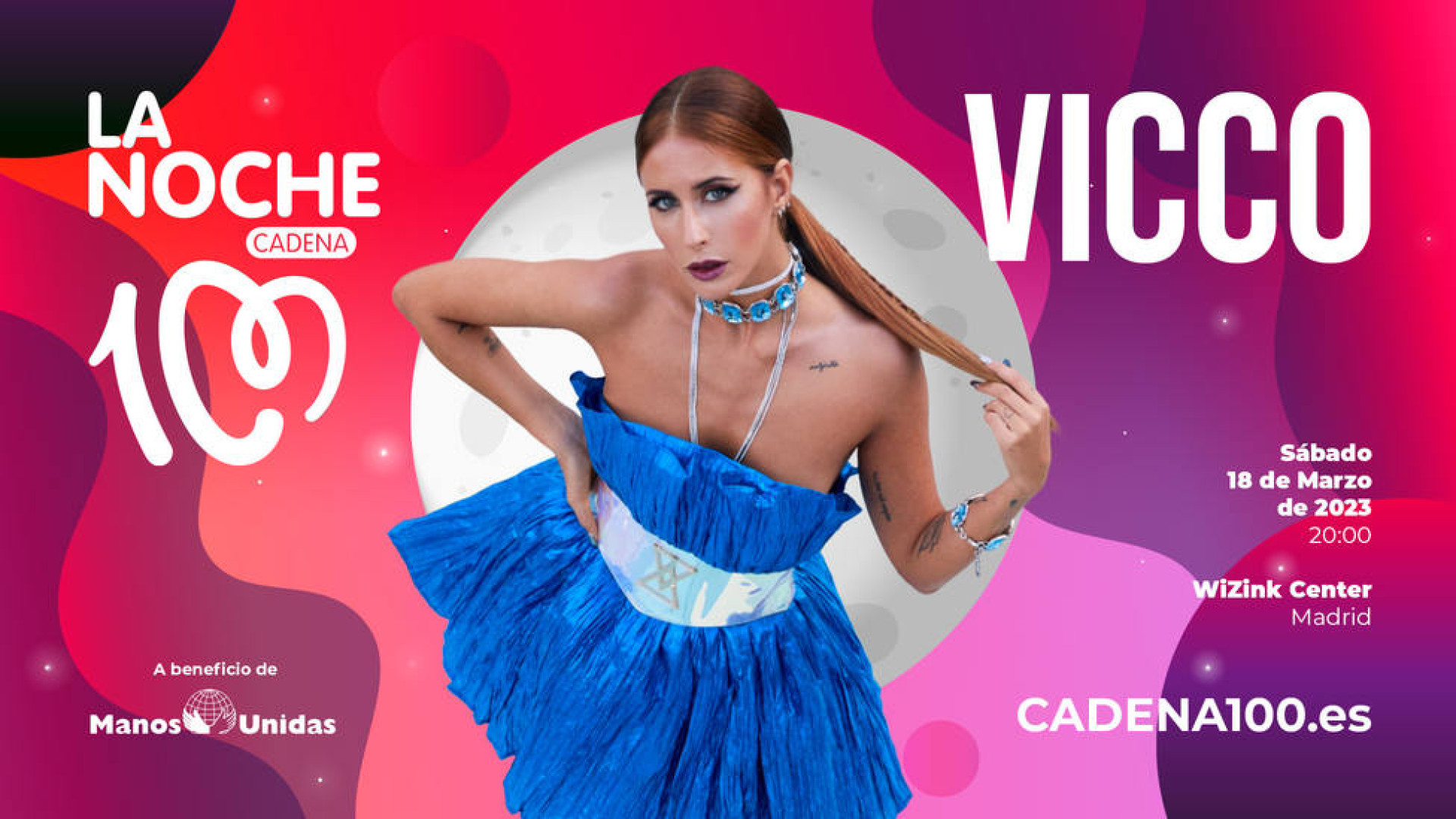 Vicco, sensación con su 'Nochentera', se apunta a 'La noche de CADENA 100'