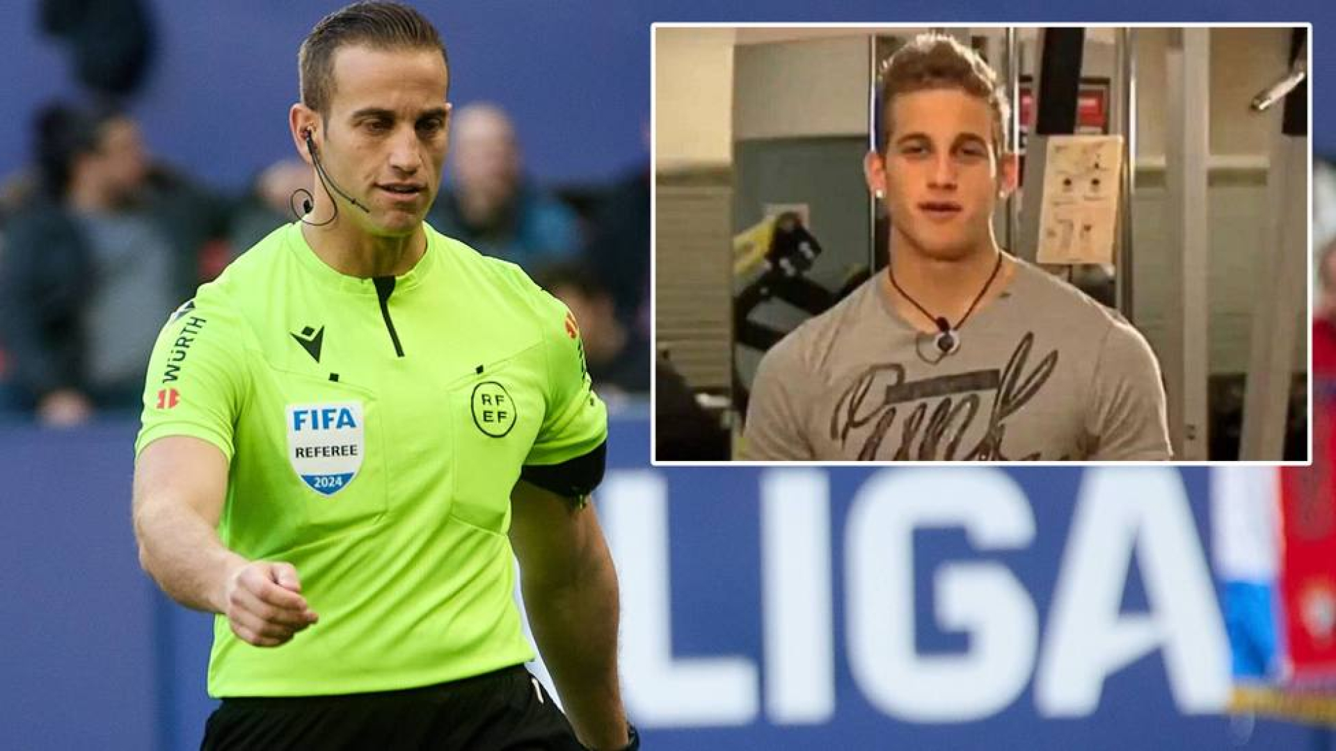 El pasado televisivo del árbitro del Real Madrid-Betis, Alberola Rojas ...