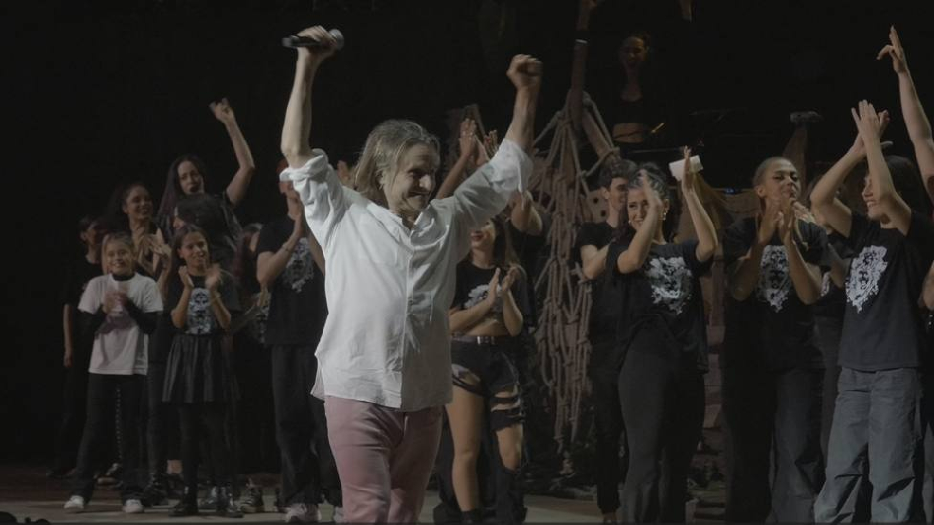 Nacho Cano, muy emocionado en la celebración de las 500 funciones de ...