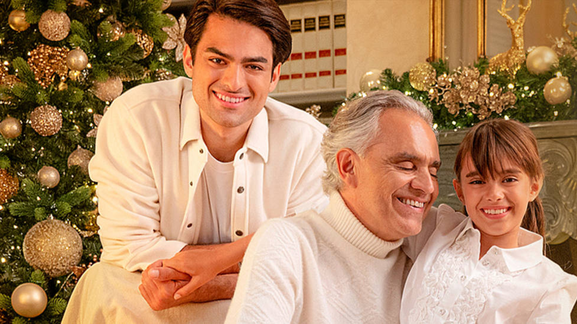 Andrea, Matteo y Virginia Bocelli tienen preparado un disco navideño: 'A Family Christmas'