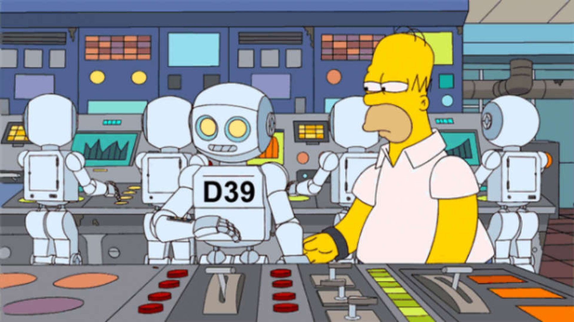 Los Simpson predijeron que habrá un ataque de robots este miércoles