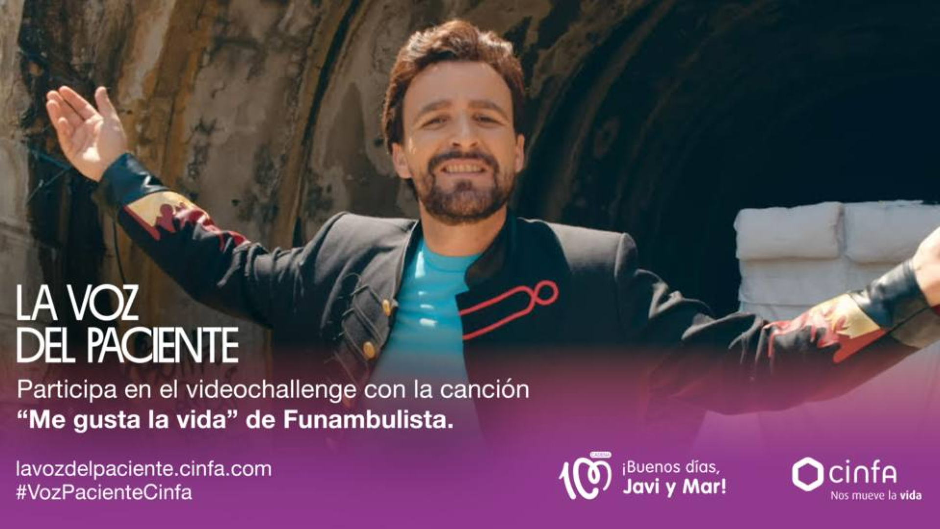 Participa en el 'videochallenge' con Funambulista y su 'Me gusta la vida'