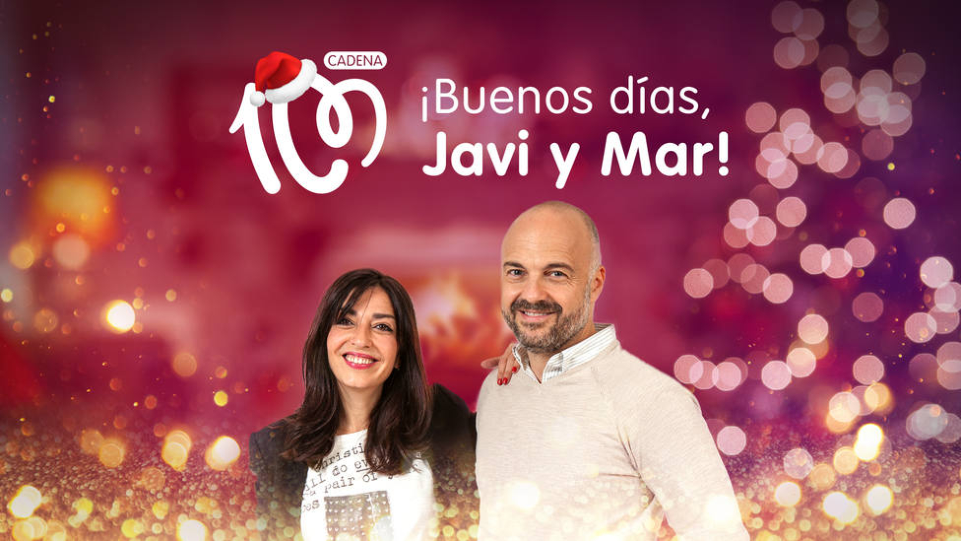 Javi y Mar hacen ''el encendido navideño'' en CADENA 100 con los mejores villancicos