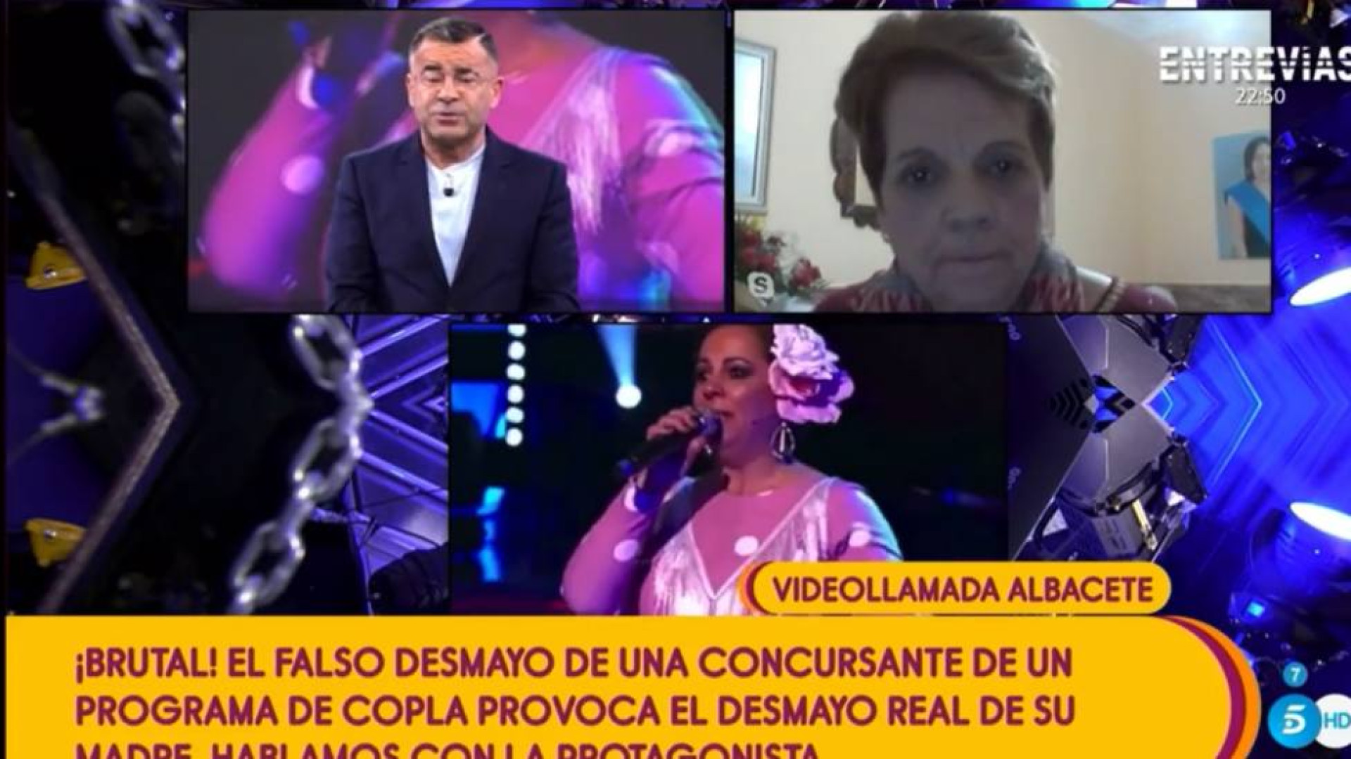 El corte a Jorge Javier de la madre de Sandrina, la mujer del desmayo ...