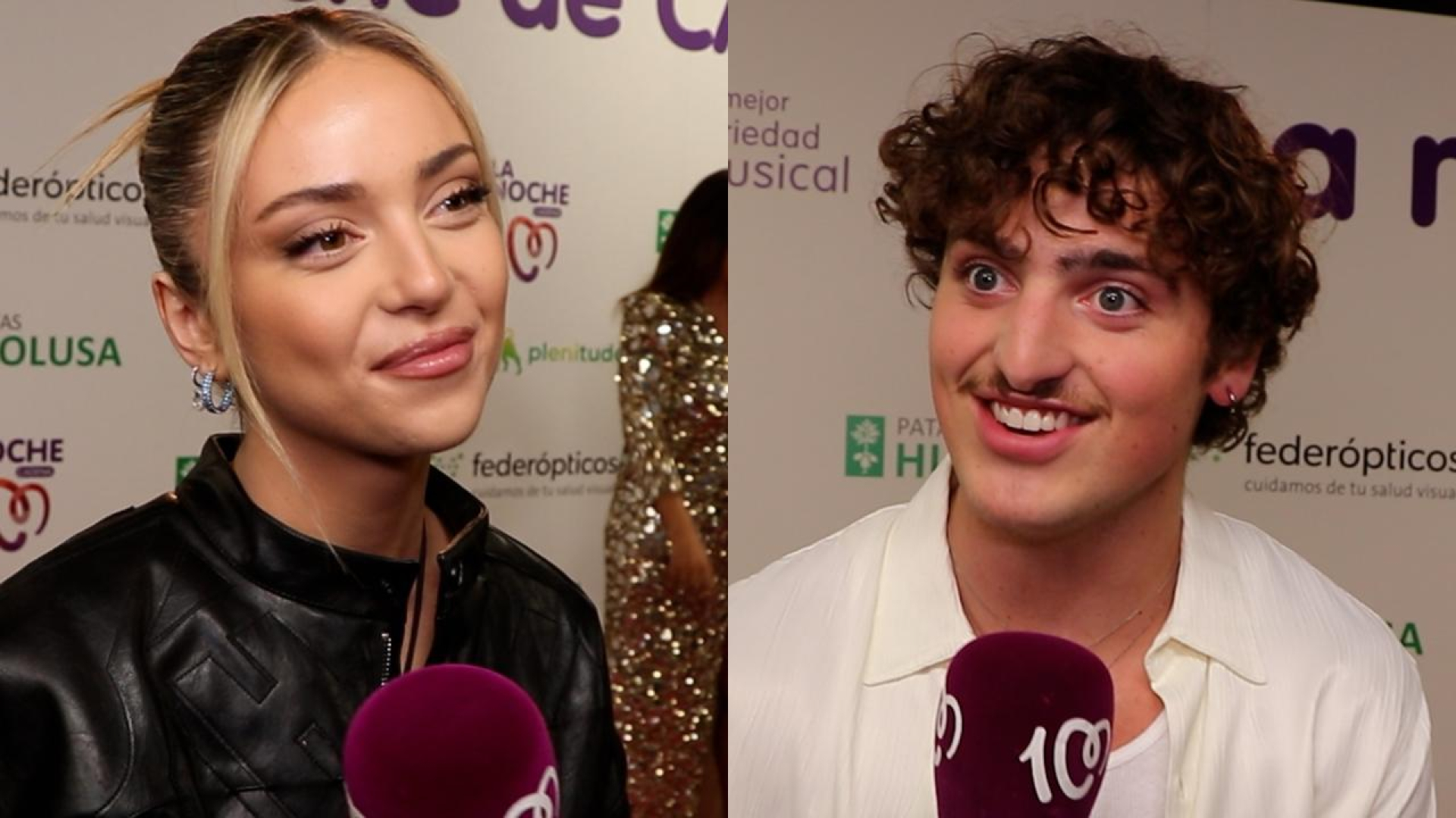 Ana Mena, Marlon, Benson Boone, Lukas Graham y Antonio Orozco en el 'photocall' de 'La Noche de ...