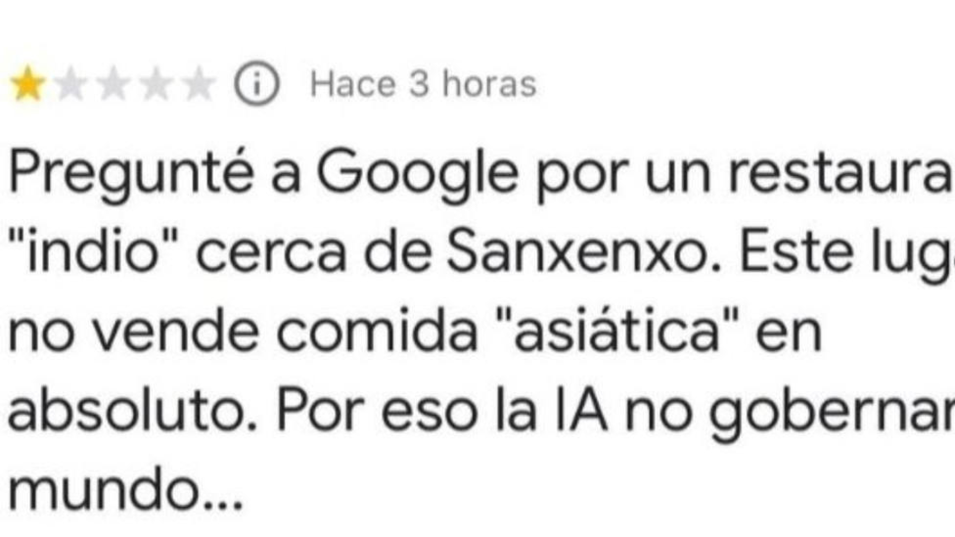 Se equivoca al hacer una crítica de un restaurante y se hace viral: “Tu ...