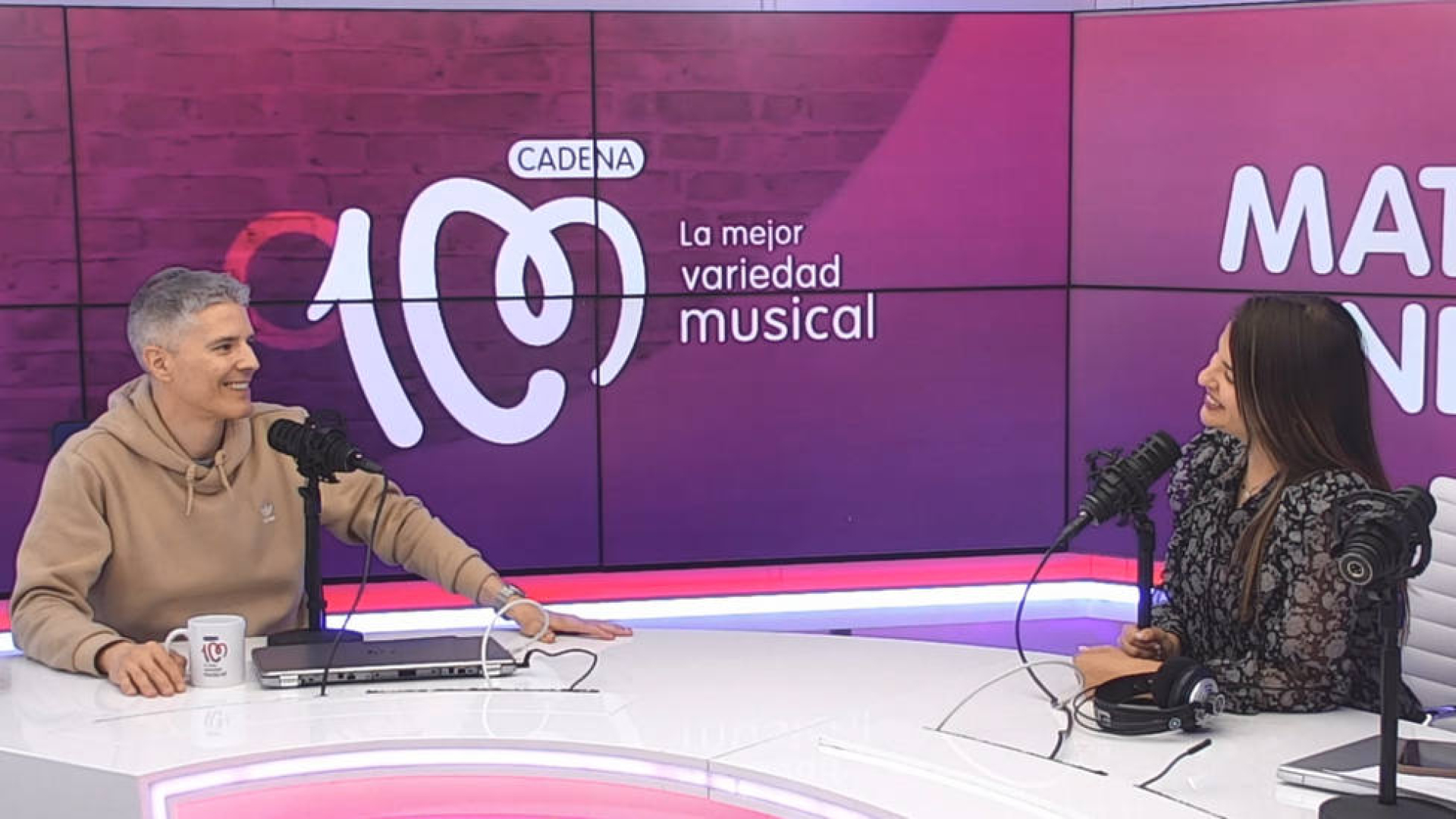Gazapo en pleno directo del programa 'Mateo y Andrea'