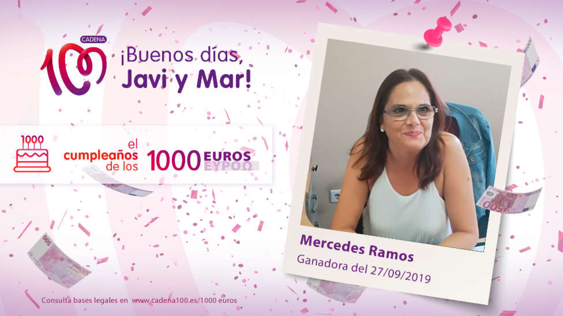 ¡Mercedes Ramos ha ganado 1.000 euros!
