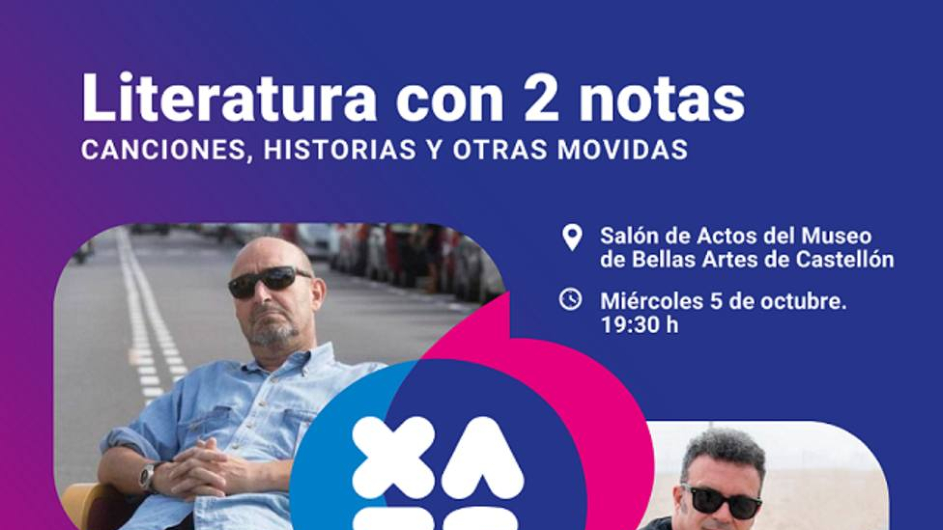 Ramón Palomar y José Manuel Casañ abren Xats en Castelló