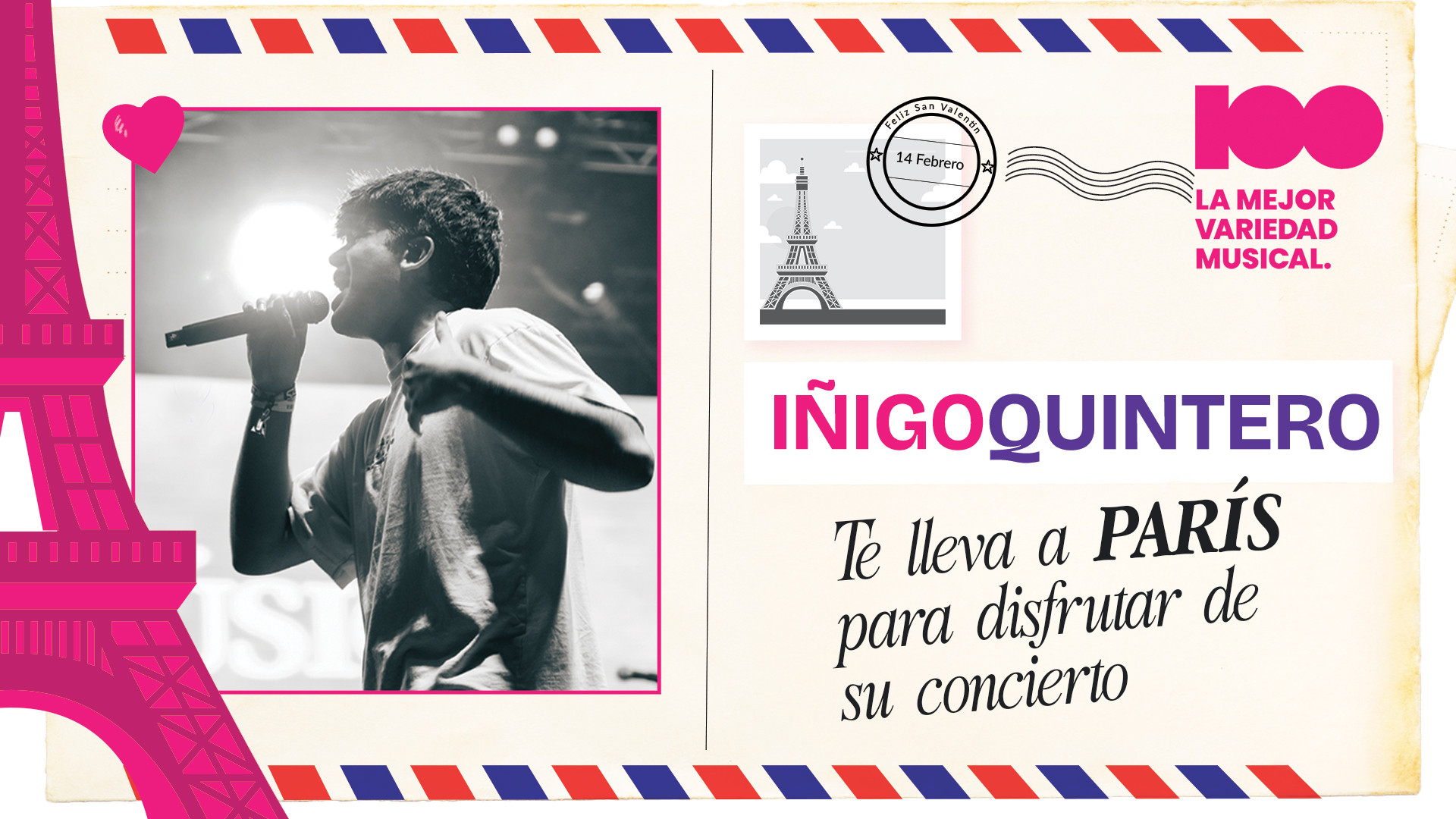 Gana un viaje a París en San Valentín para disfrutar del concierto de ...