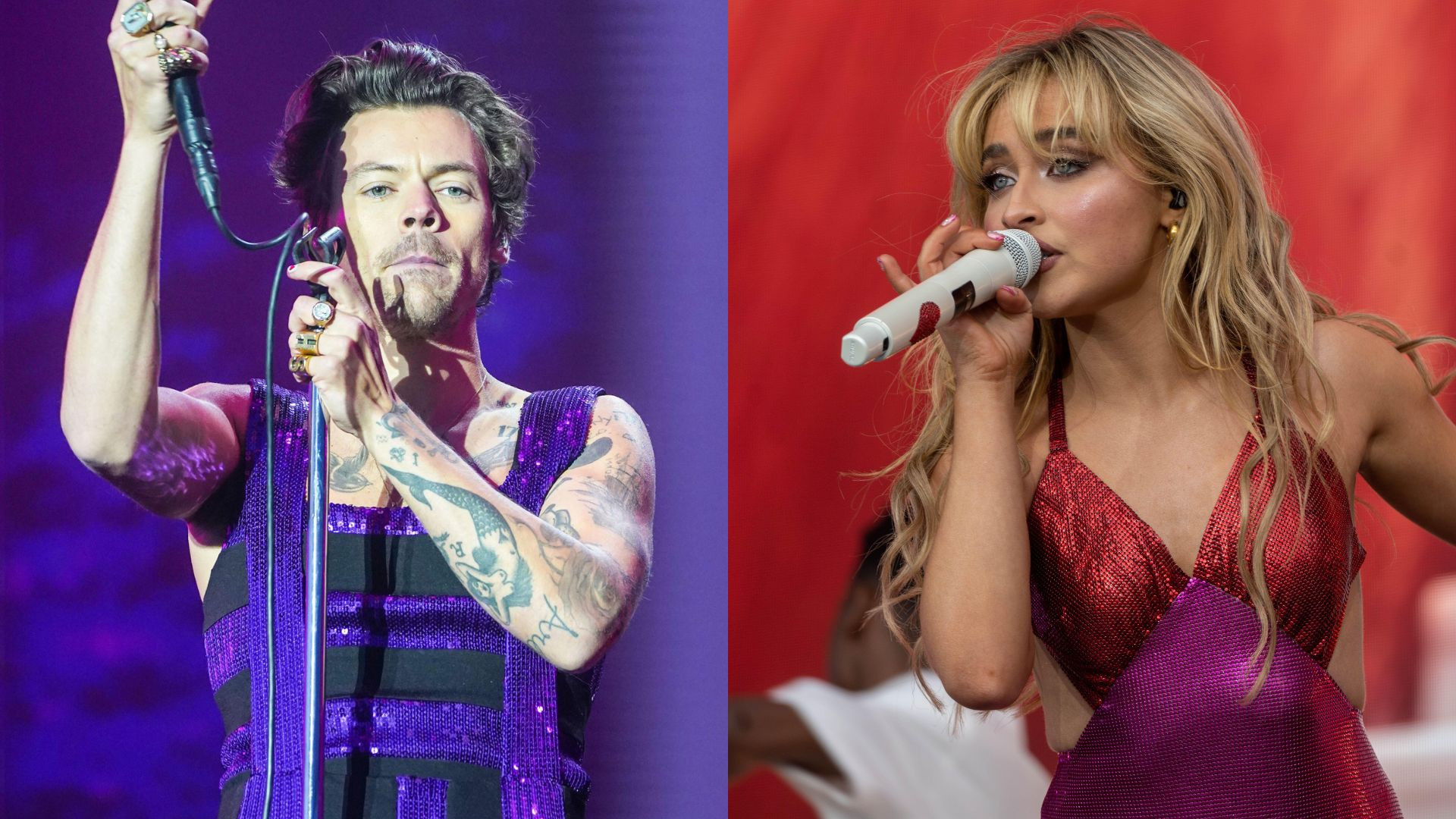 Harry Styles sorprende en el concierto de Sabrina Carpenter en Londres ...