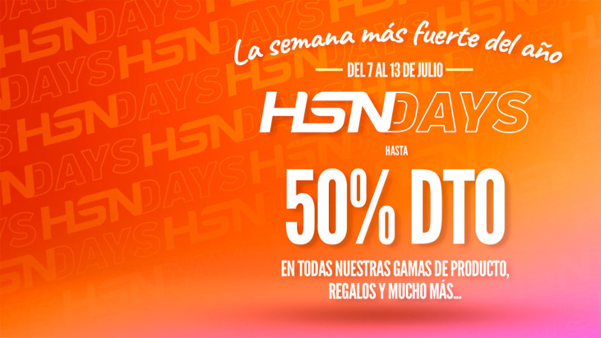 Llegan los HSN days a HSN