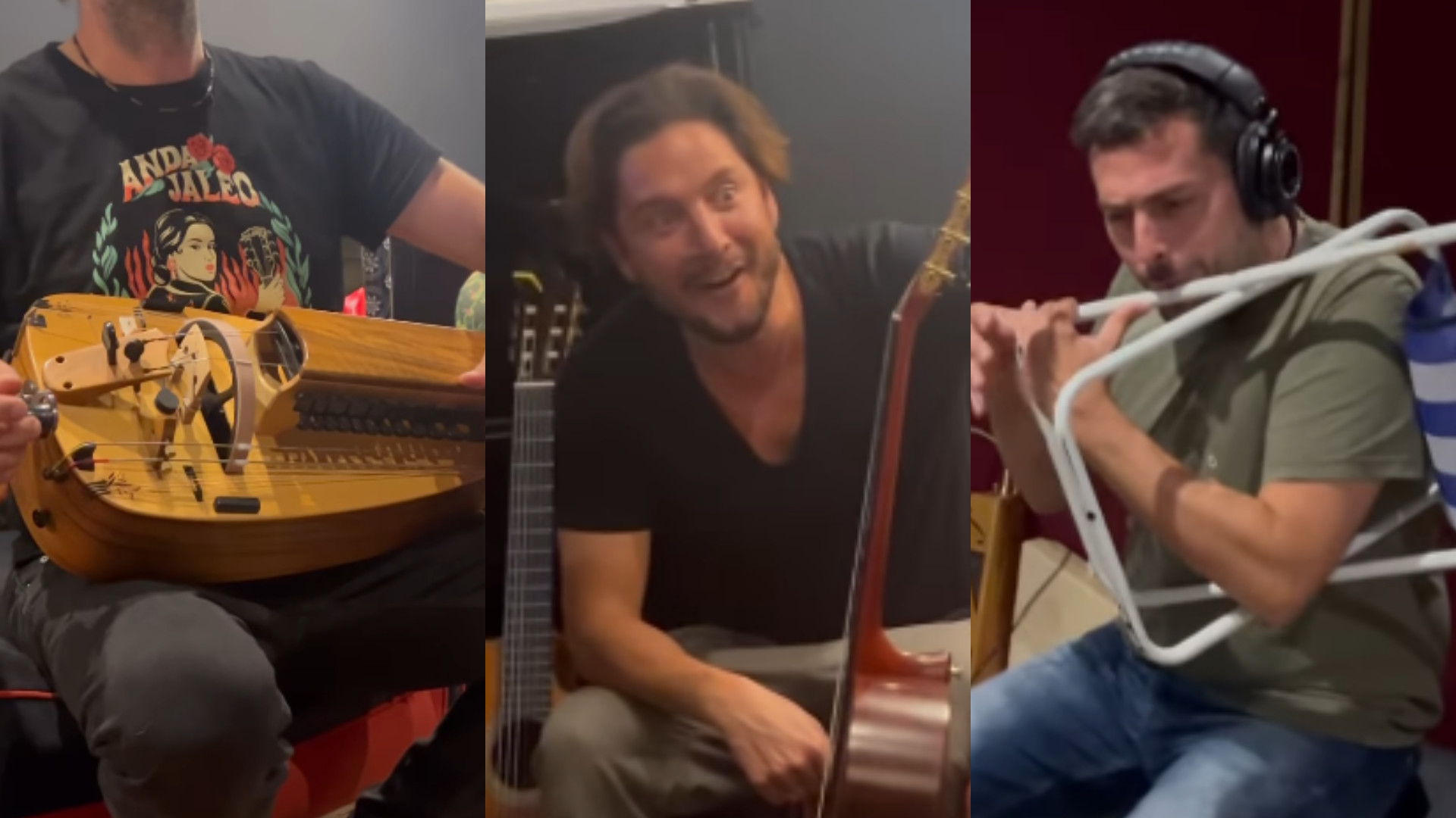 Manuel Carrasco muestra los curiosos instrumentos con los que creó ...