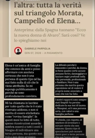 Alice Campello, en defensa de la mujer a la que relacionan como tercera ...